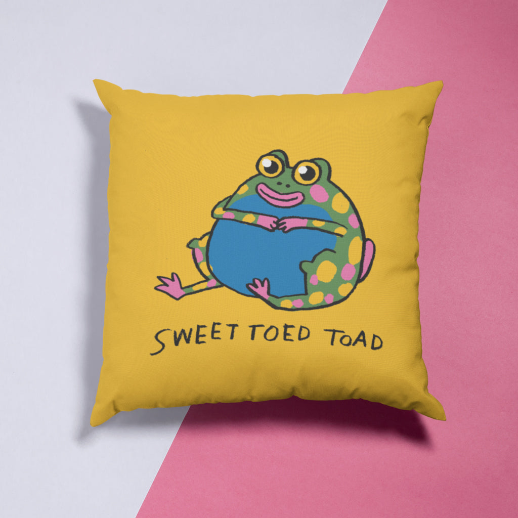 Sweet Toed Toad Cushion – Roald Dahl Shop