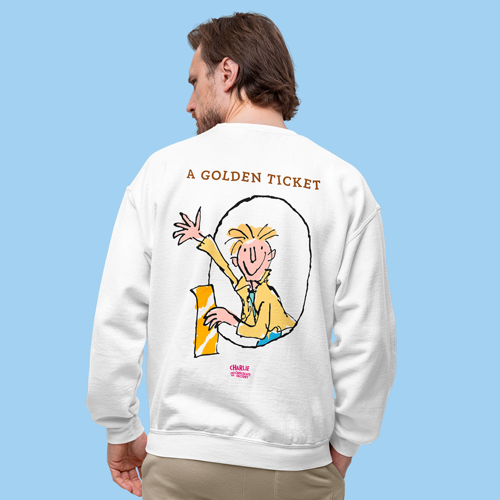 Charlie and the Golden Ticket Sweatshirt – Roald Dahl Shop