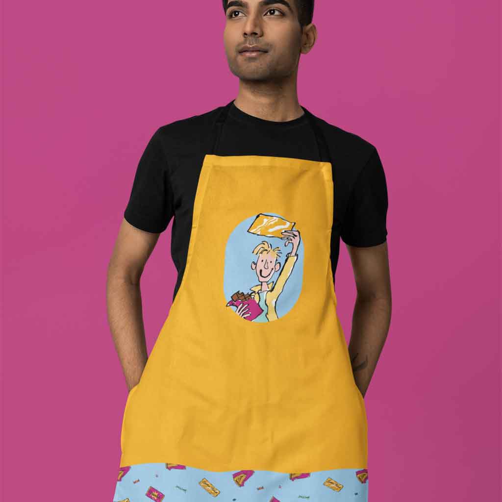 Charlie and the Golden Ticket Apron – Roald Dahl Shop